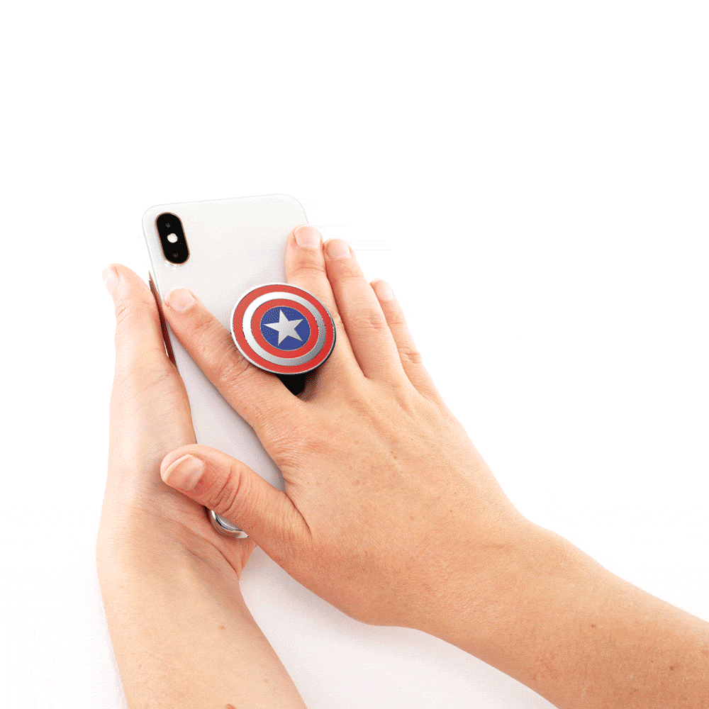 Popsockets PopGrip Premium Licensed - Enamel Captain America