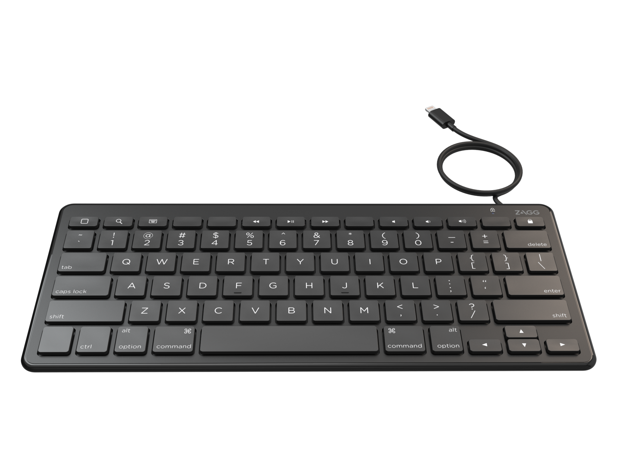 zagg wired keyboard