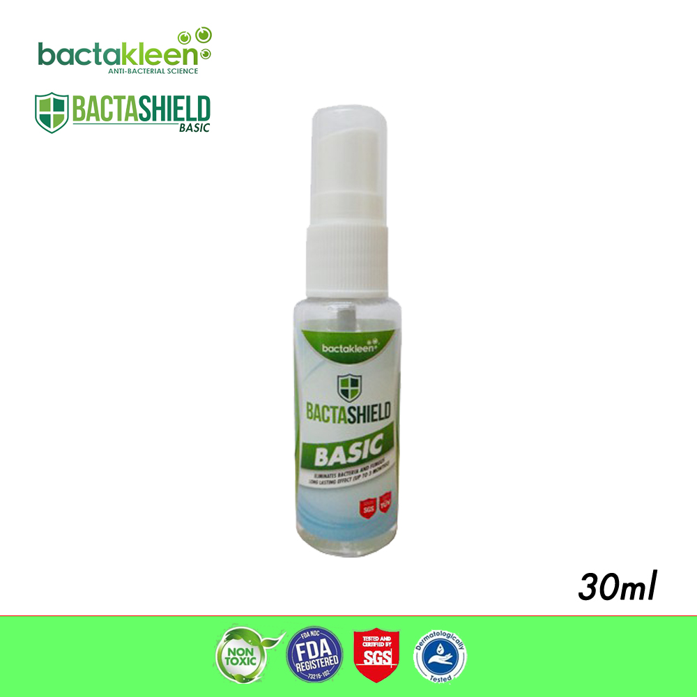 Bactakleen Bactashield Basic Non Toxic Water Based Anti Bacterial and ...